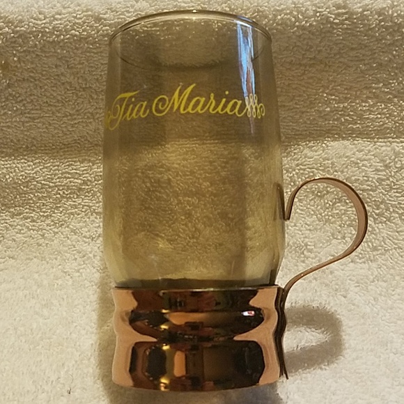 Kitchen | Tia Maria Copper Pedestal Glass | Poshmark